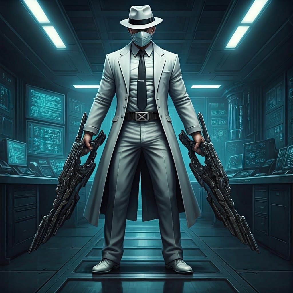 The Mutant Doctor Nemesis: X-Men Hero in High-Tech... - AI Art