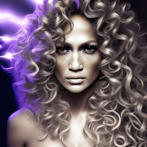 "Lovely J lo " - AI Generated Artwork - NightCafe Creator