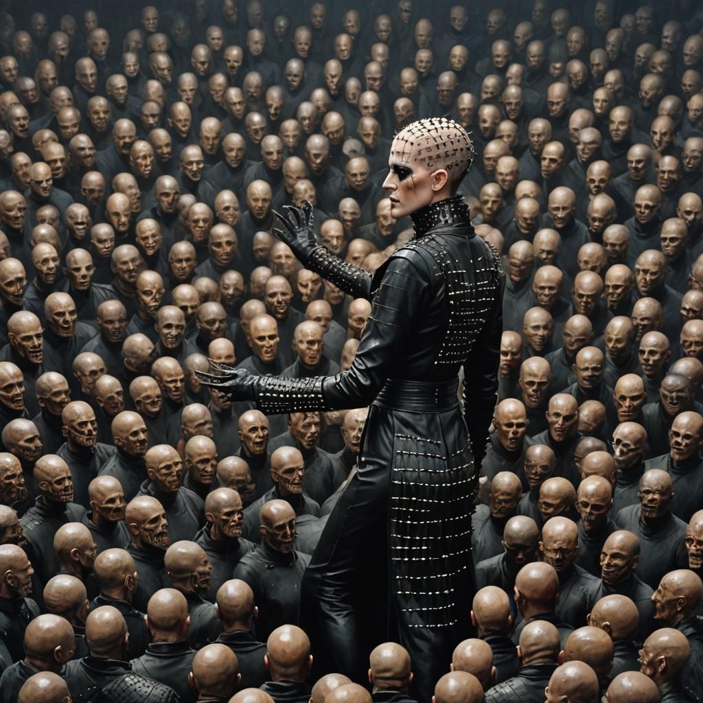 Female Pinhead III - AI Generated Artwork - NightCafe Creator