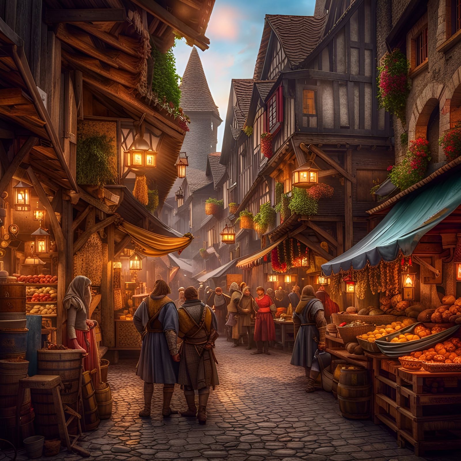 A medieval Market :: Step into a world of knights, merchants, and ...