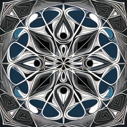 Mathematical Harmony in Everyday Life - AI Art