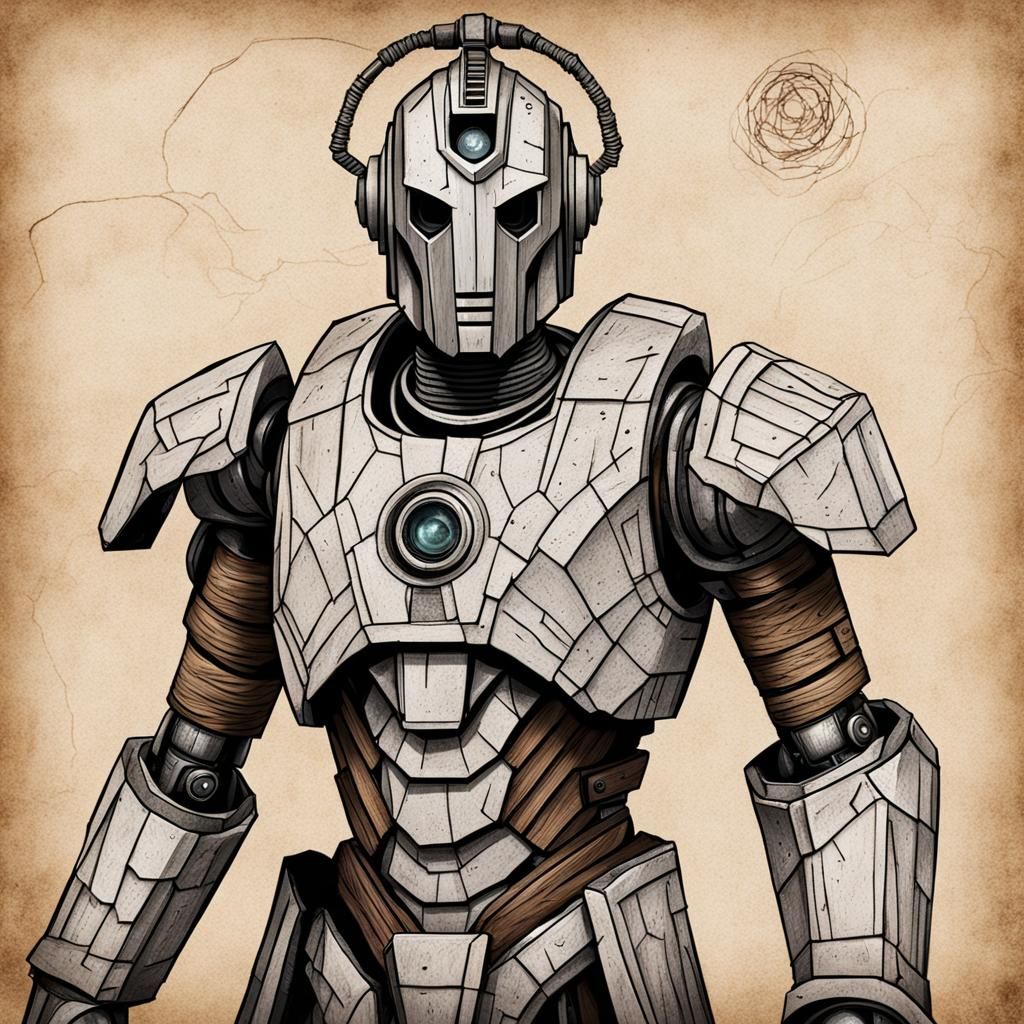 D&D Cyberman V2 - AI Generated Artwork - NightCafe Creator