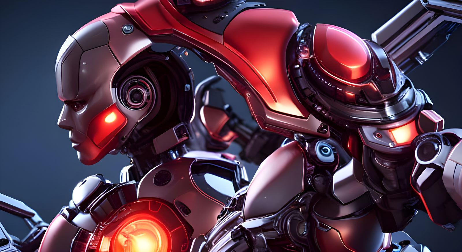 Droidian Intent . . . - AI Generated Artwork - NightCafe Creator