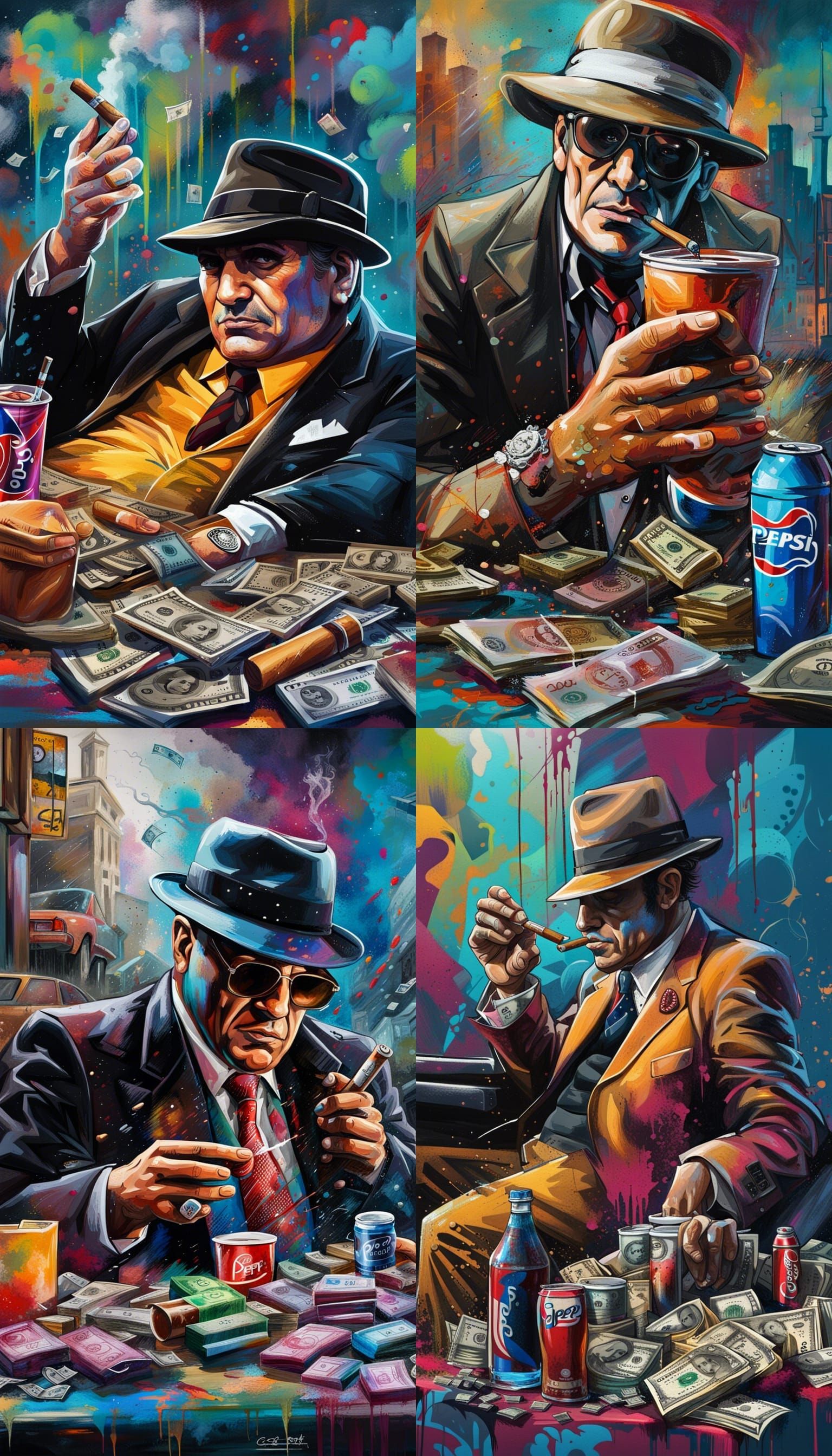 Mafia boss - AI Generated Artwork - NightCafe Creator