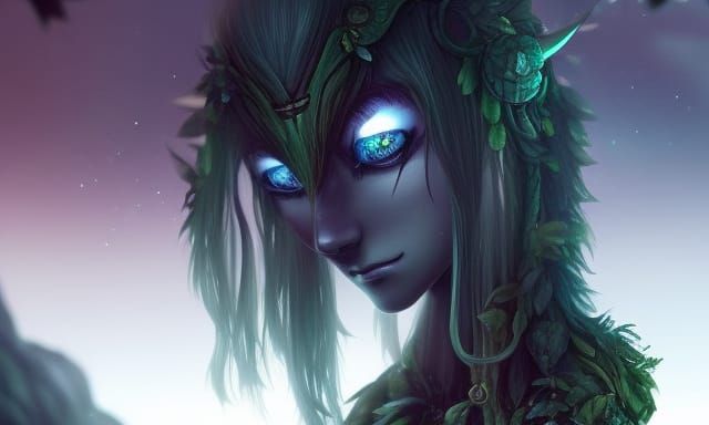 Dark Elf - AI Generated Artwork - NightCafe Creator