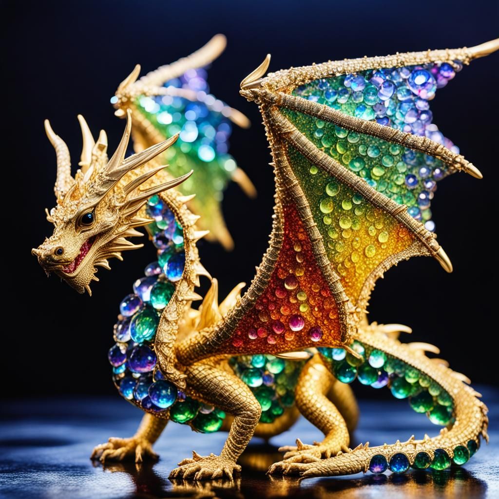 2 Nft Droplet dragon - AI Generated Artwork - NightCafe Creator