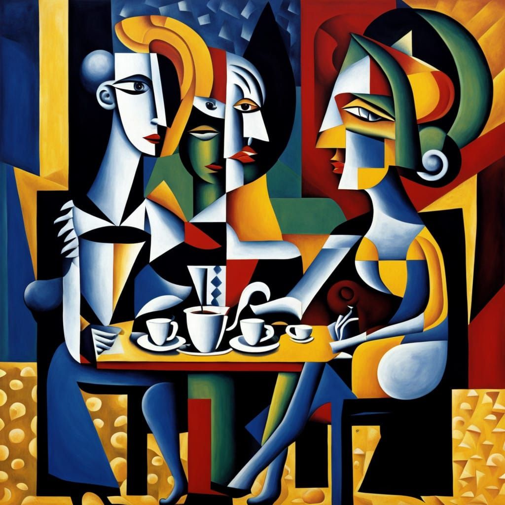 A night at the Cubism Cafe - A night at the Cubism Cafe