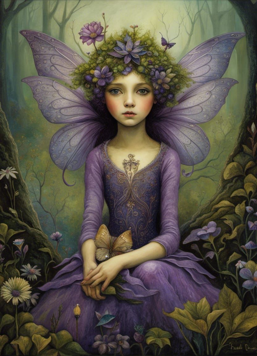 The Forest Fae 4 - AI Generated Artwork - NightCafe Creator