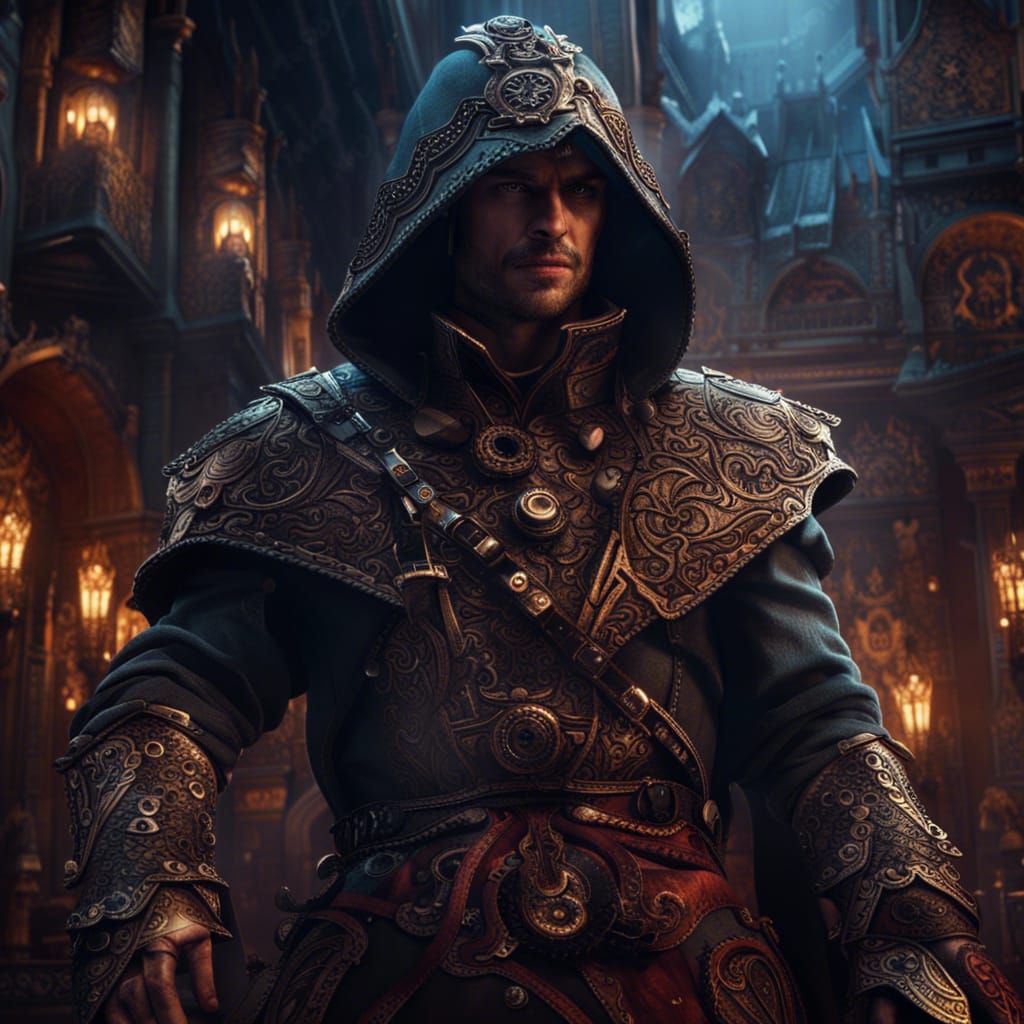 A Master Thief Rogue - AI Generated Artwork - NightCafe Creator