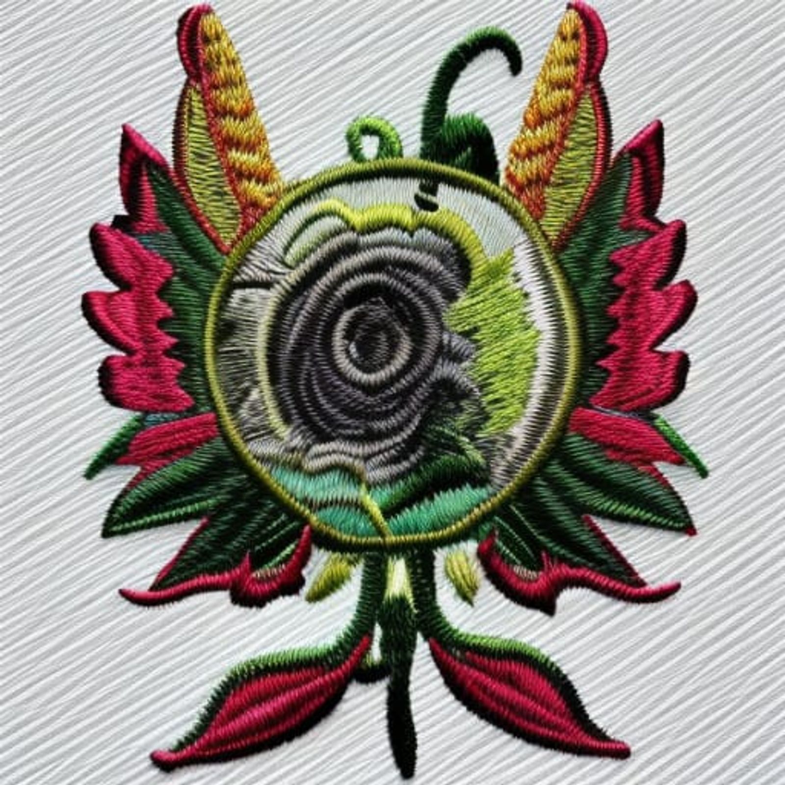 Embroidery - AI Generated Artwork - NightCafe Creator