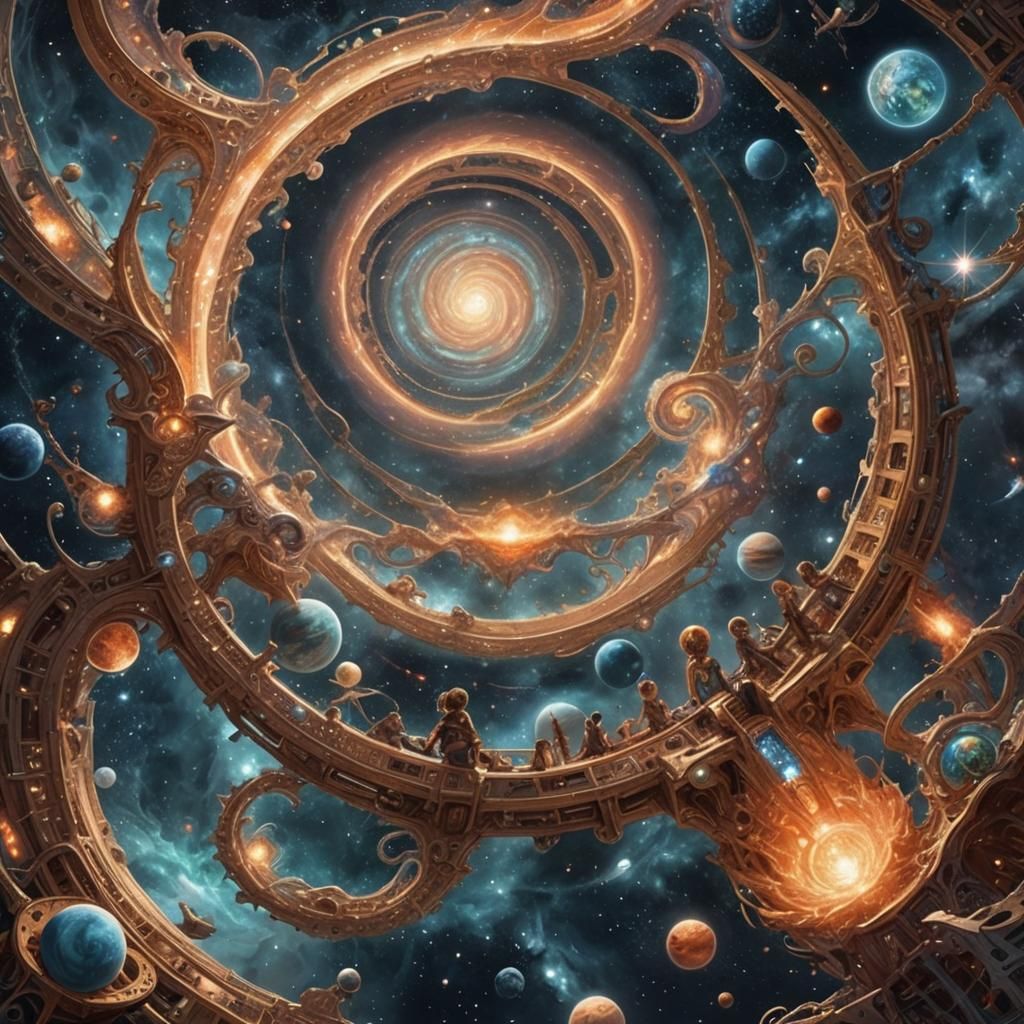 Stargate - AI Generated Artwork - NightCafe Creator