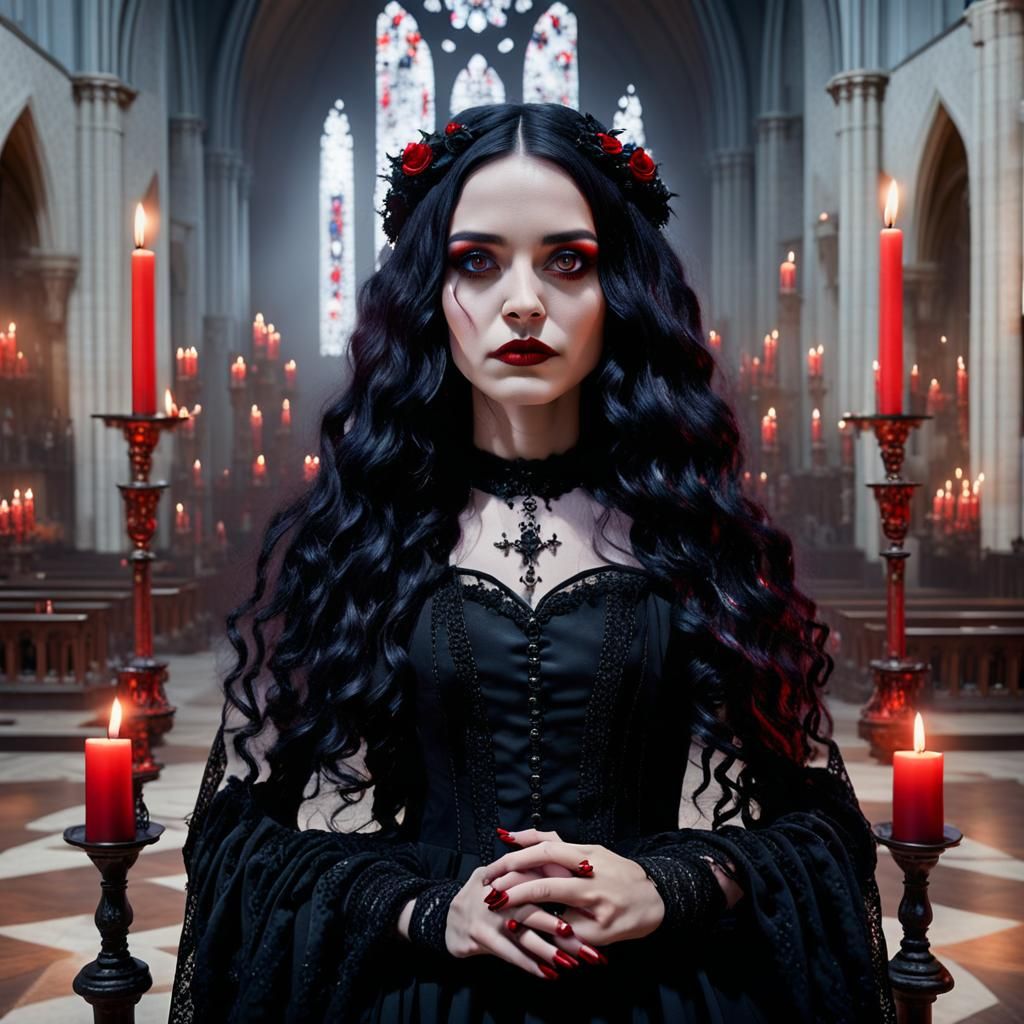 gothic witchcraft - AI Generated Artwork - NightCafe Creator