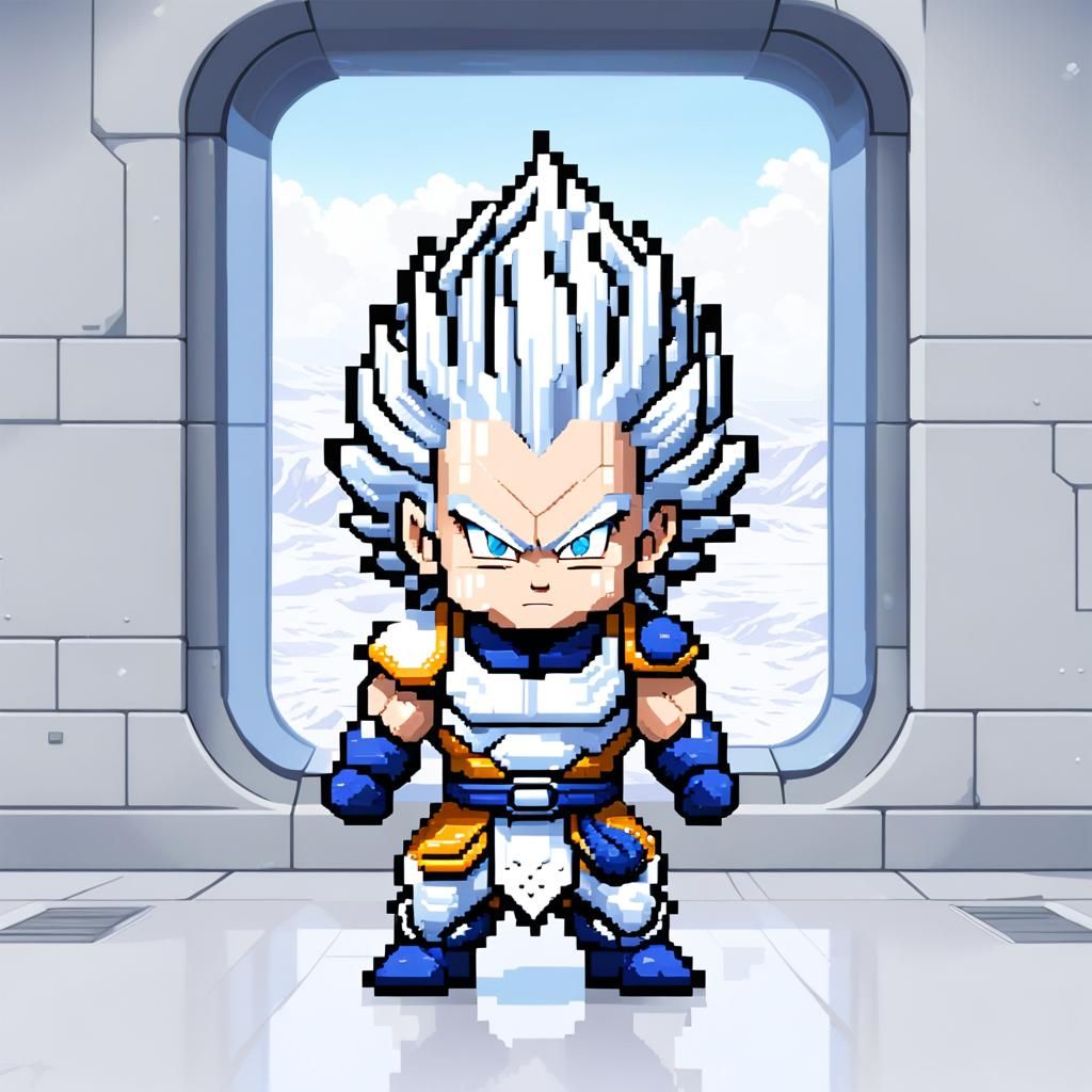 Lol Bit Sized Saiyan - AI Generated Artwork - NightCafe Creator