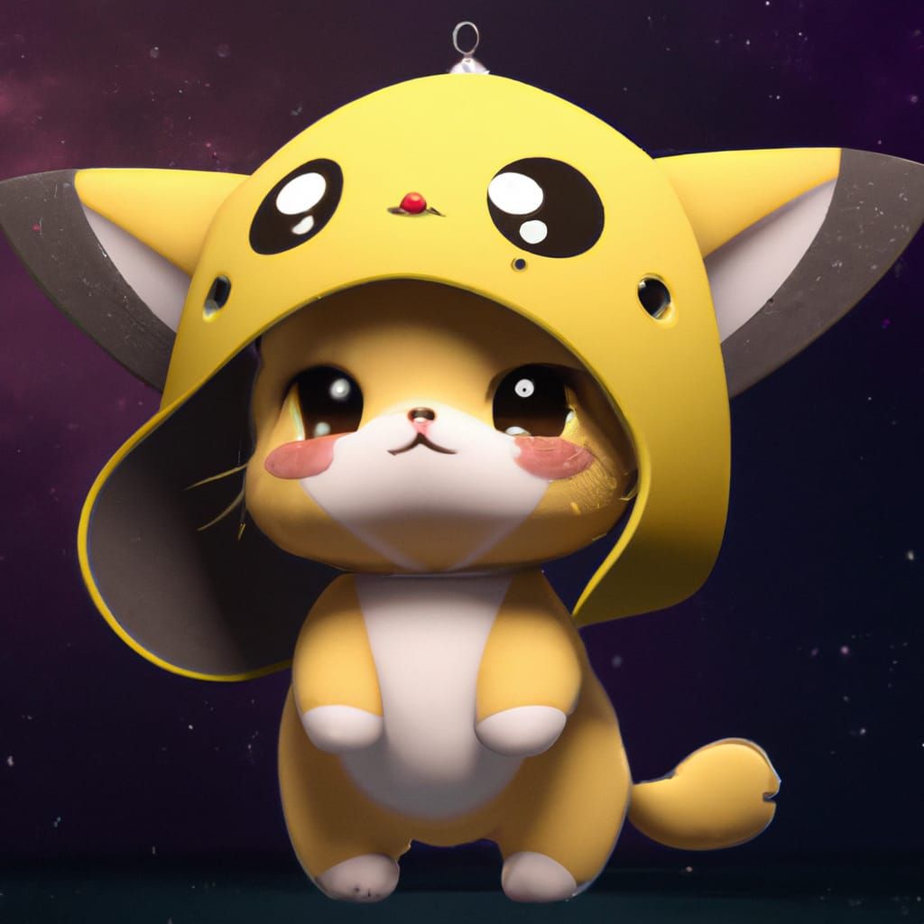 Pichu Cat - AI Generated Artwork - NightCafe Creator
