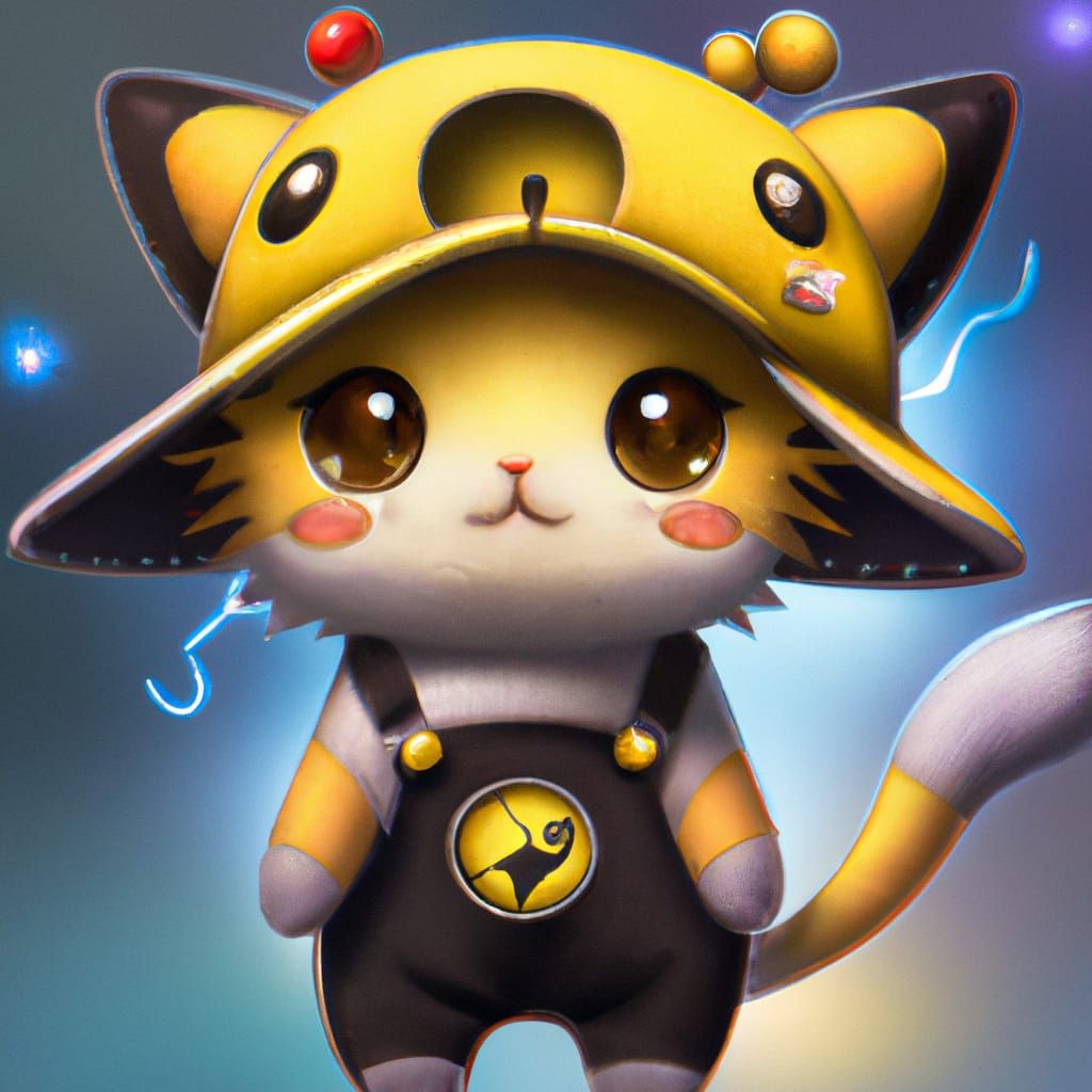 Pichu Cat - AI Generated Artwork - NightCafe Creator