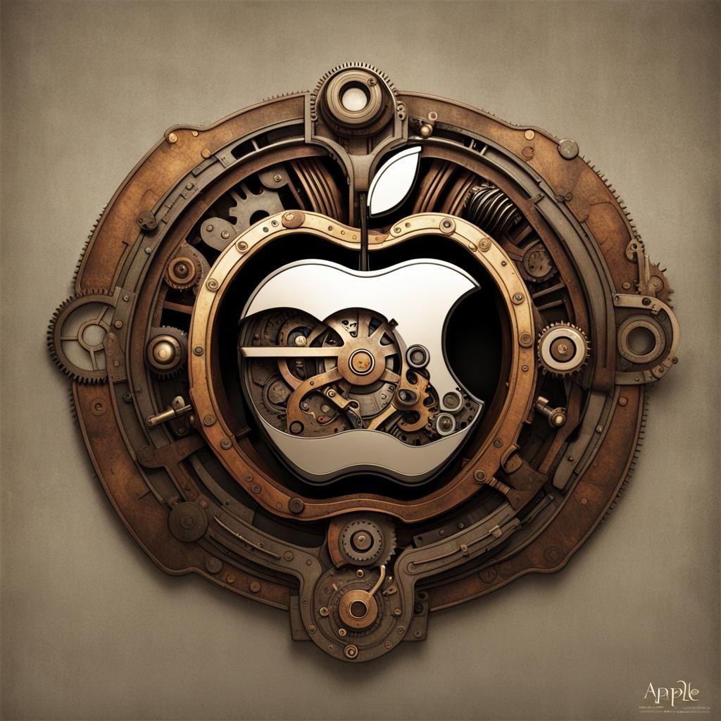 The apple logo, redesign - AI Generated Artwork - NightCafe Creator