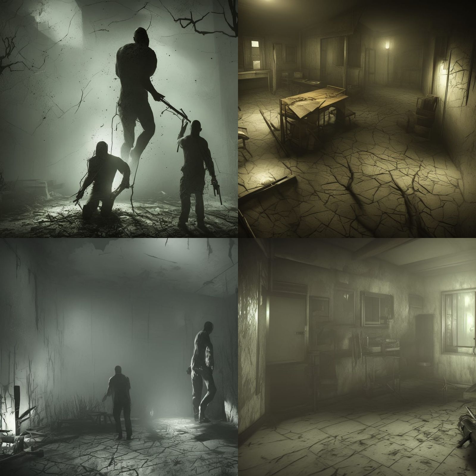 outlast 3D Game Cinematic Feel, Epic 3D Videogame Graphics, Intricately ...