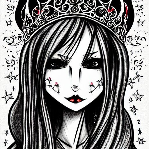 Princess of hell v2 - AI Generated Artwork - NightCafe Creator