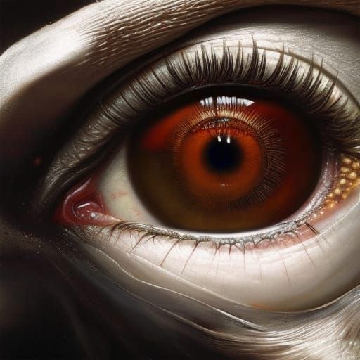 dark horror fantasy eye - AI Generated Artwork - NightCafe Creator