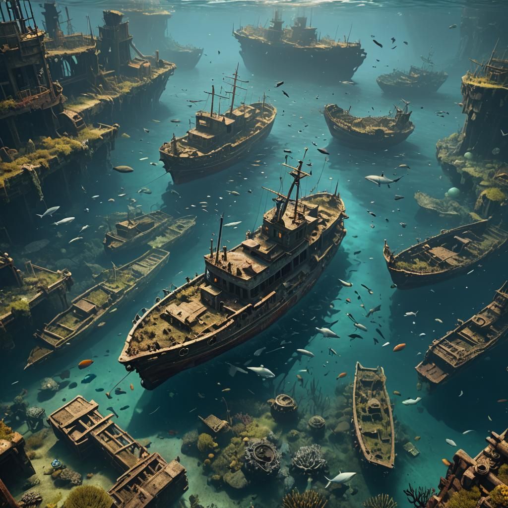 Bermuda triangle - AI Generated Artwork - NightCafe Creator