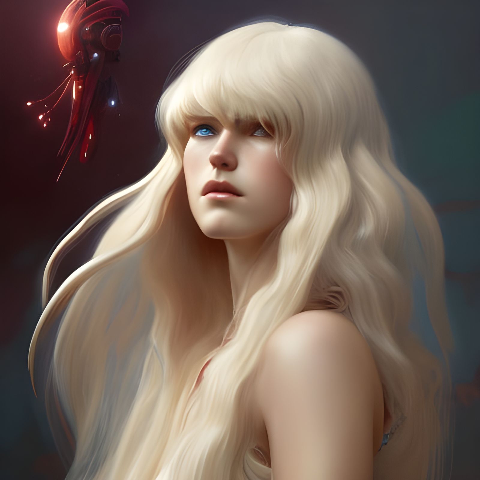 Griffith wearing the Behelit - AI Generated Artwork - NightCafe Creator