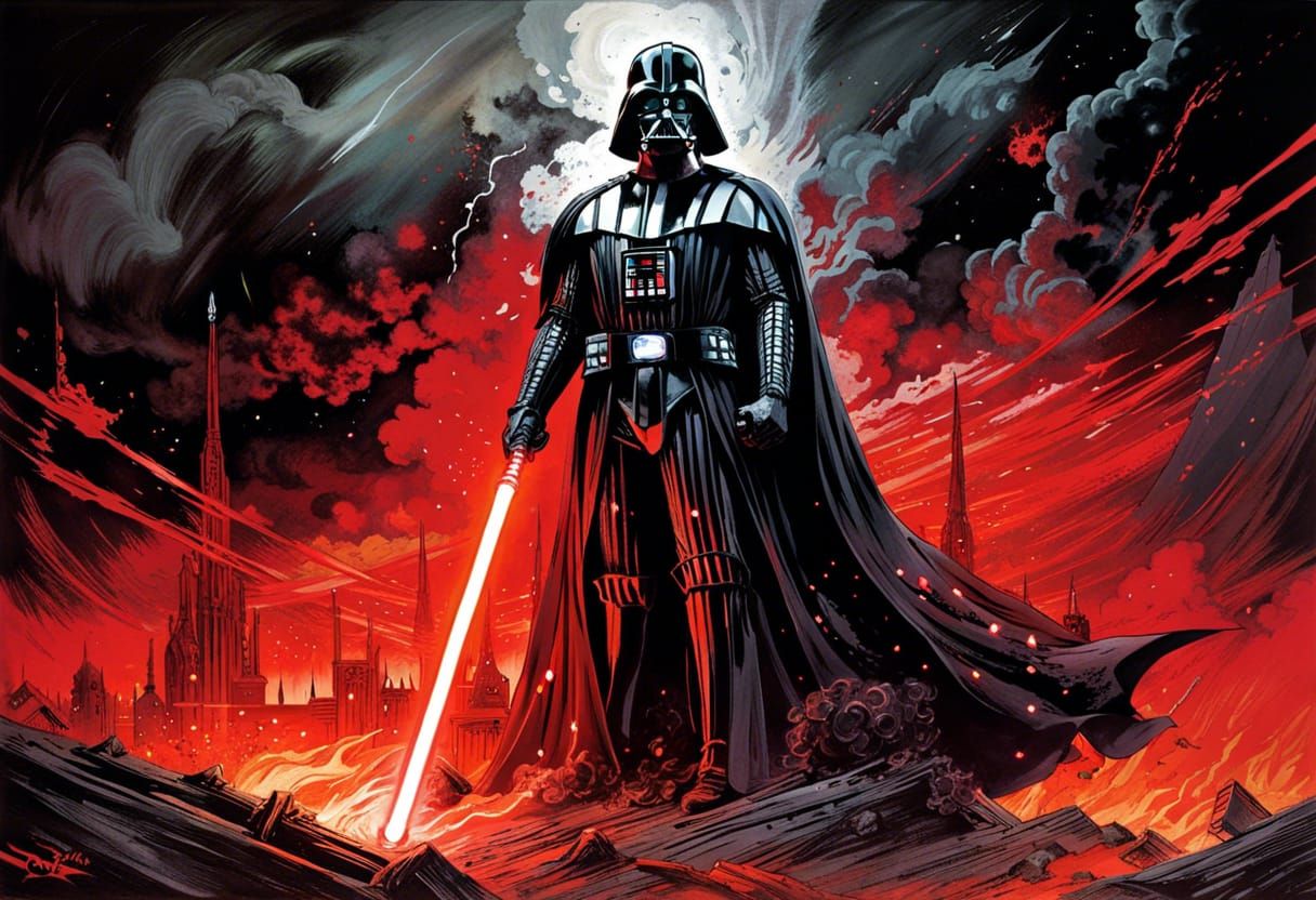 Darth Vader - AI Generated Artwork - NightCafe Creator