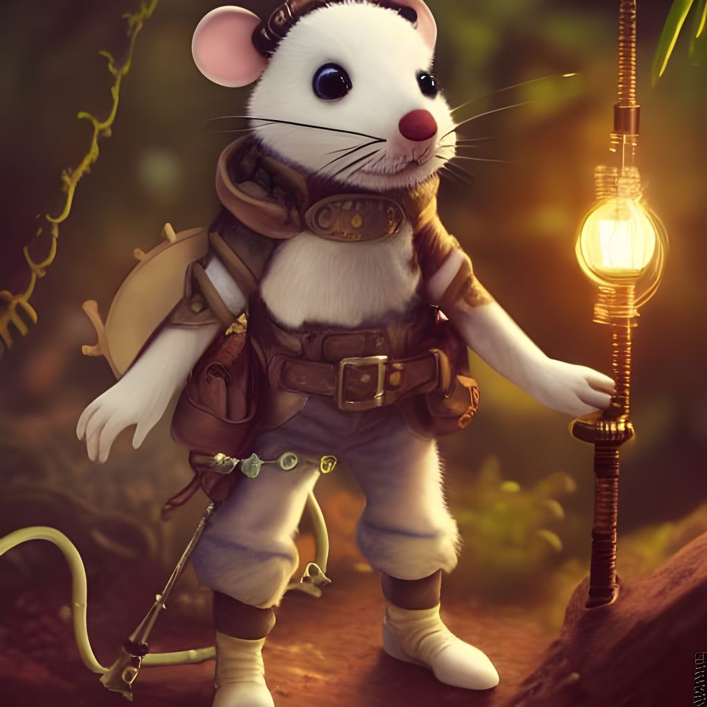 The adventures of Misty, the jungle mouse (Top 5% book illustration ...