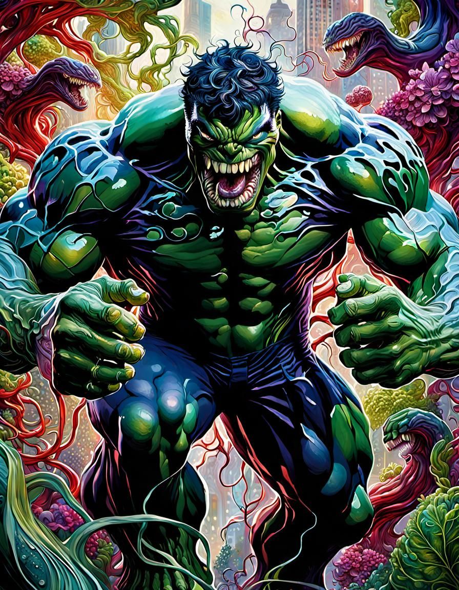 The Hulk - AI Generated Artwork - NightCafe Creator