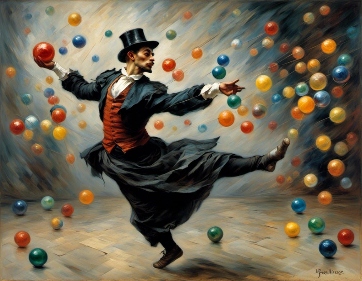 The Juggler - AI Generated Artwork - NightCafe Creator