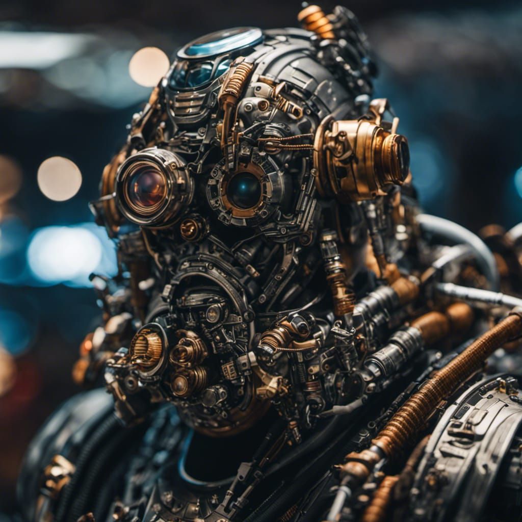 Deep space pirate bot - AI Generated Artwork - NightCafe Creator