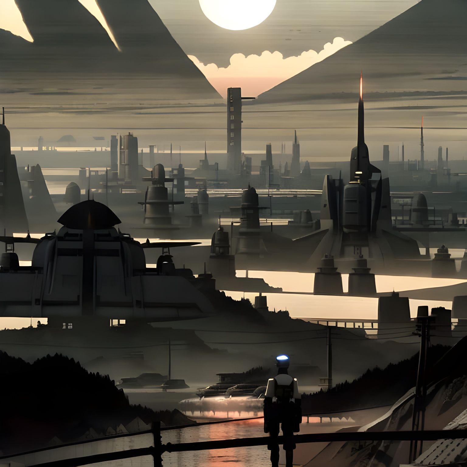 Mecha Vibe - AI Generated Artwork - NightCafe Creator