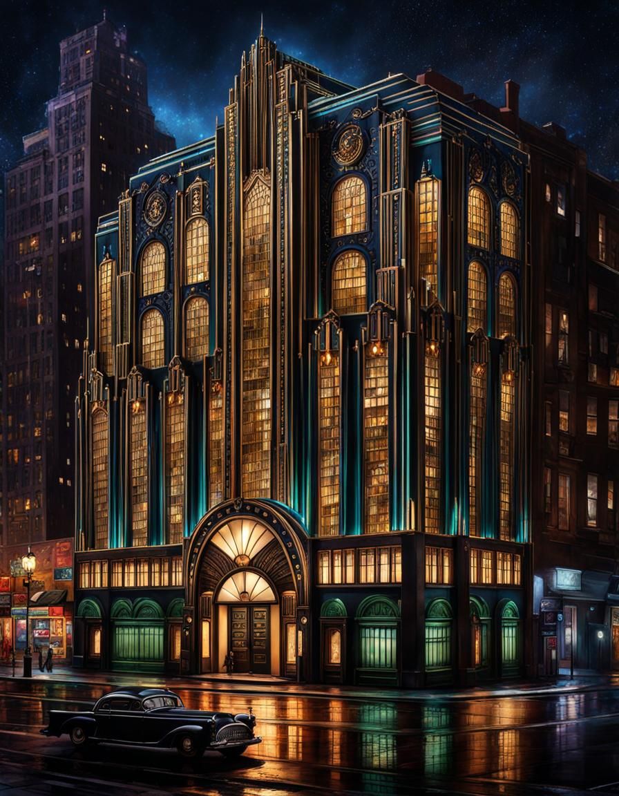 Art deco - AI Generated Artwork - NightCafe Creator