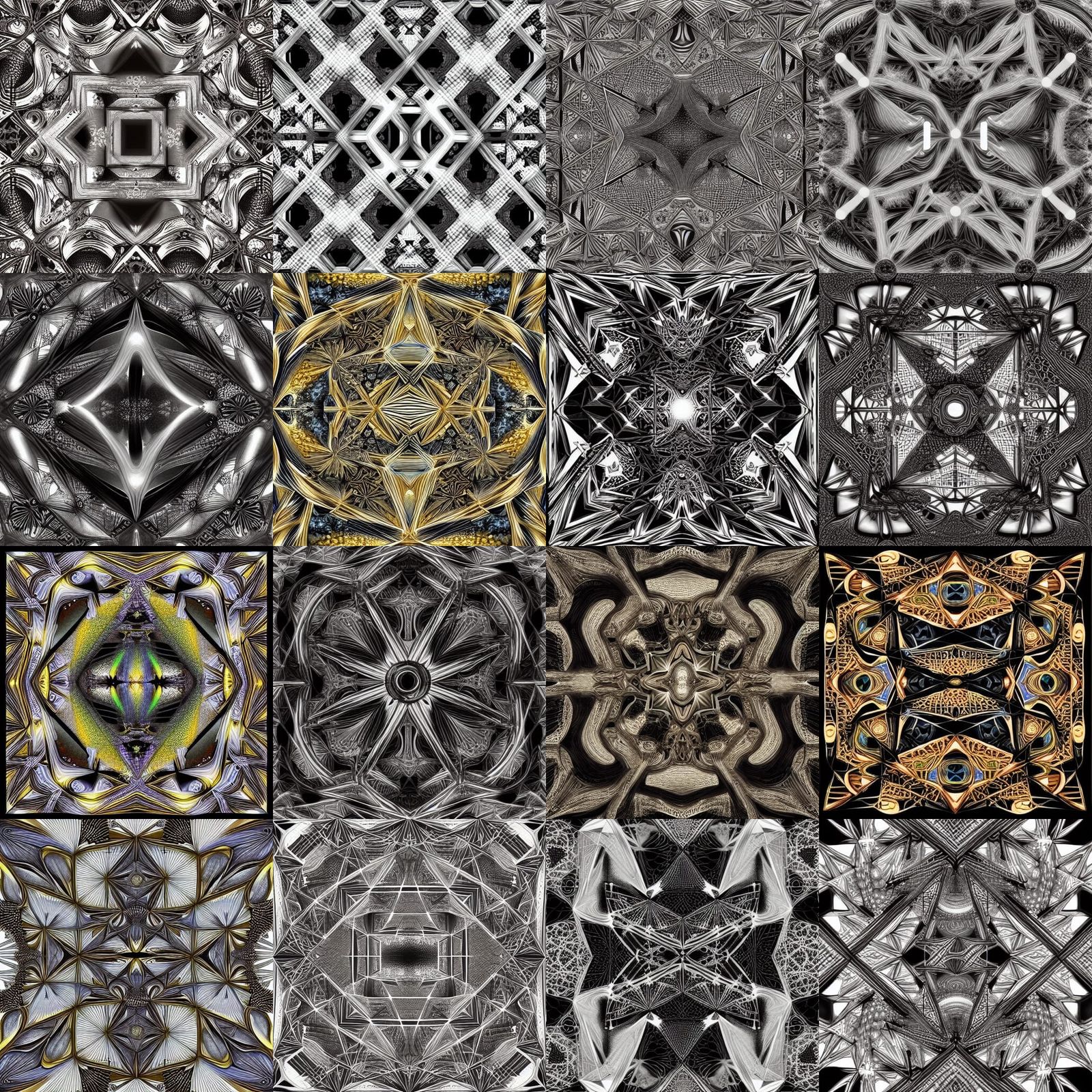 Paradox, self-creation, Escher, Impossible creations, Reflectors ...