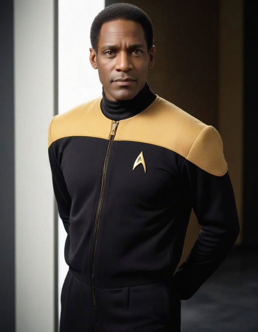 Tim Russ Ashly. Commander Tuvok from Star Trek Voyager