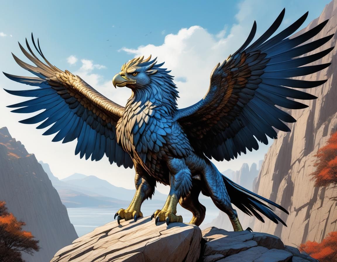 Attentive Griffon - AI Generated Artwork - NightCafe Creator