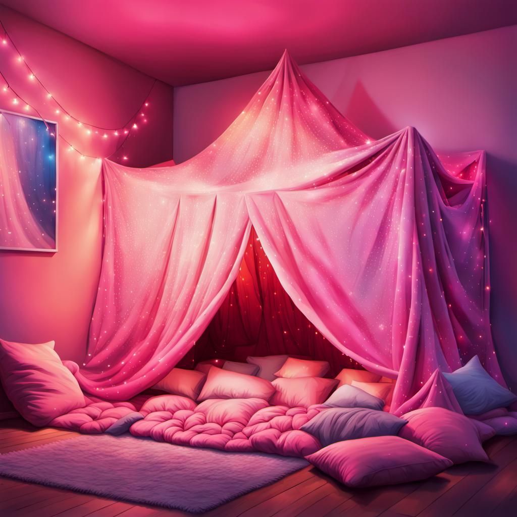 Pink fort - AI Generated Artwork - NightCafe Creator