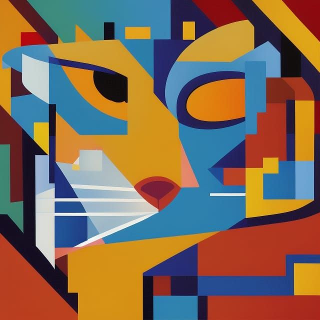 Dixel the Cat - AI Generated Artwork - NightCafe Creator