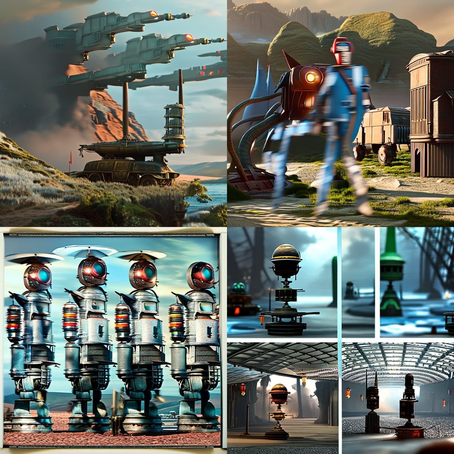 1940’s robot with it’s mouth wide open. Epic cinematic brilliant ...