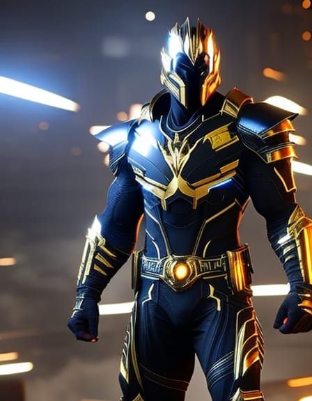 Cosmic Knight - AI Generated Artwork - NightCafe Creator