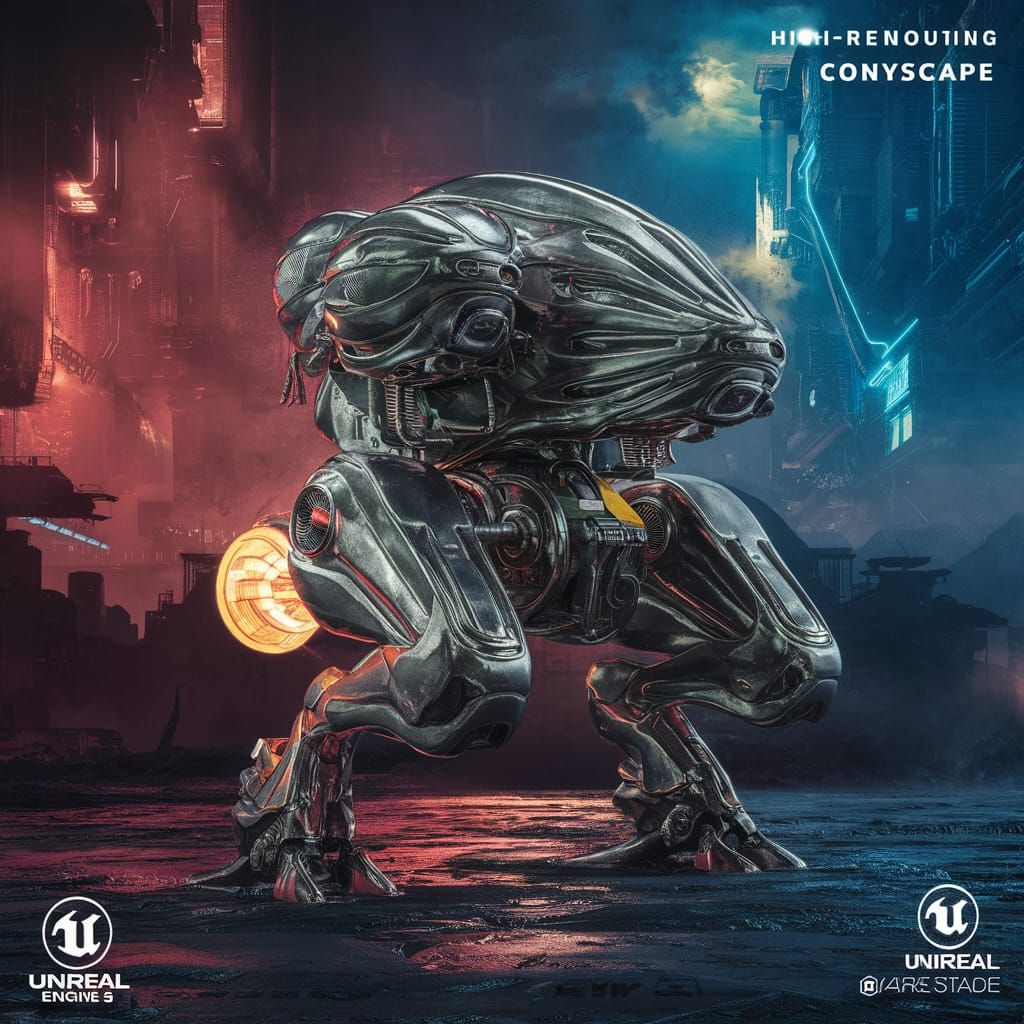 ancient Egyptian intricate mech details, ground-level shot, 8K ...