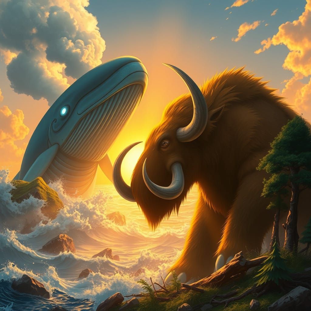 Leviathan and Behemoth - Mythical Leviathan and Behemoth Eng...