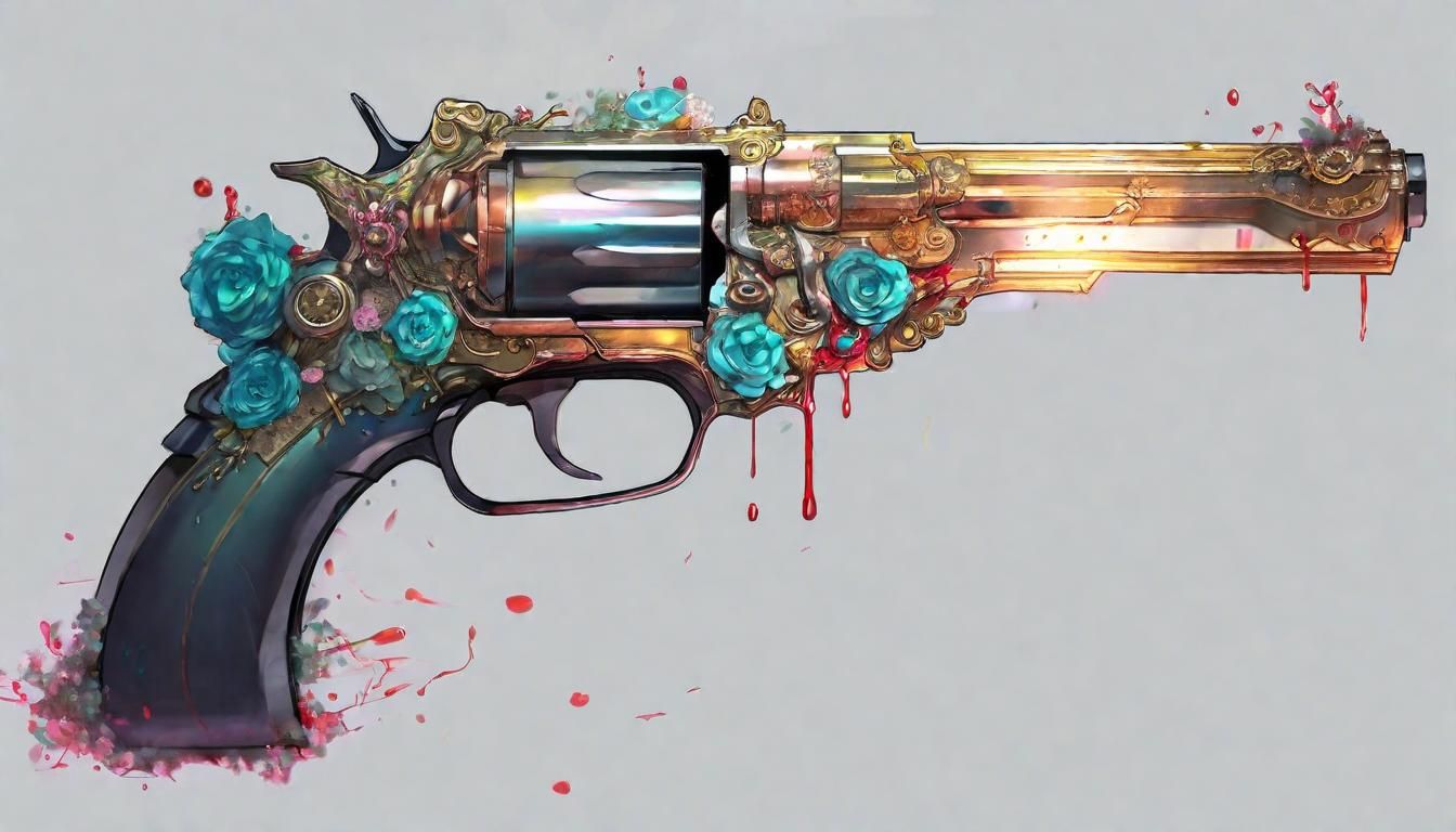 Gun n Roses V03 - AI Generated Artwork - NightCafe Creator