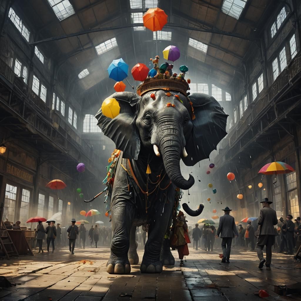 I'll always dream about circus feeling - AI Generated Artwork ...