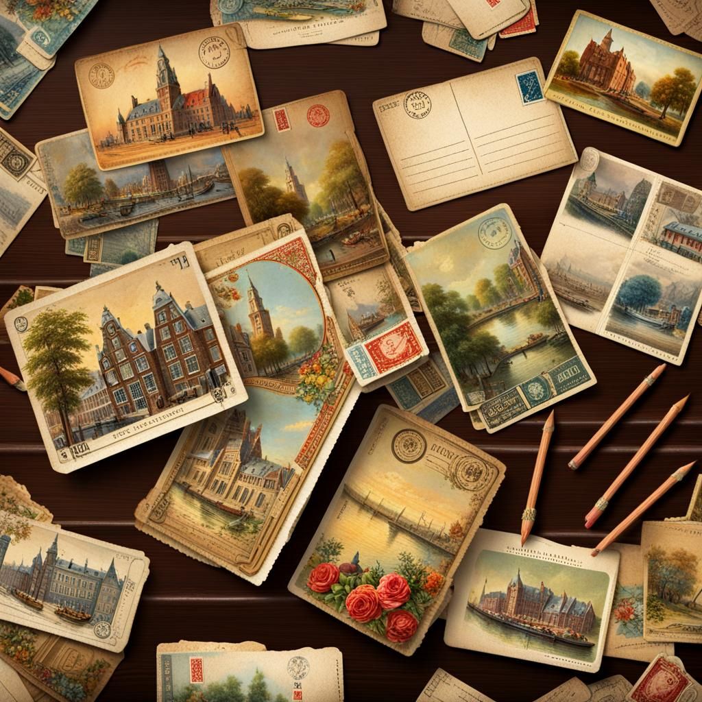 Postcards - AI Generated Artwork - NightCafe Creator