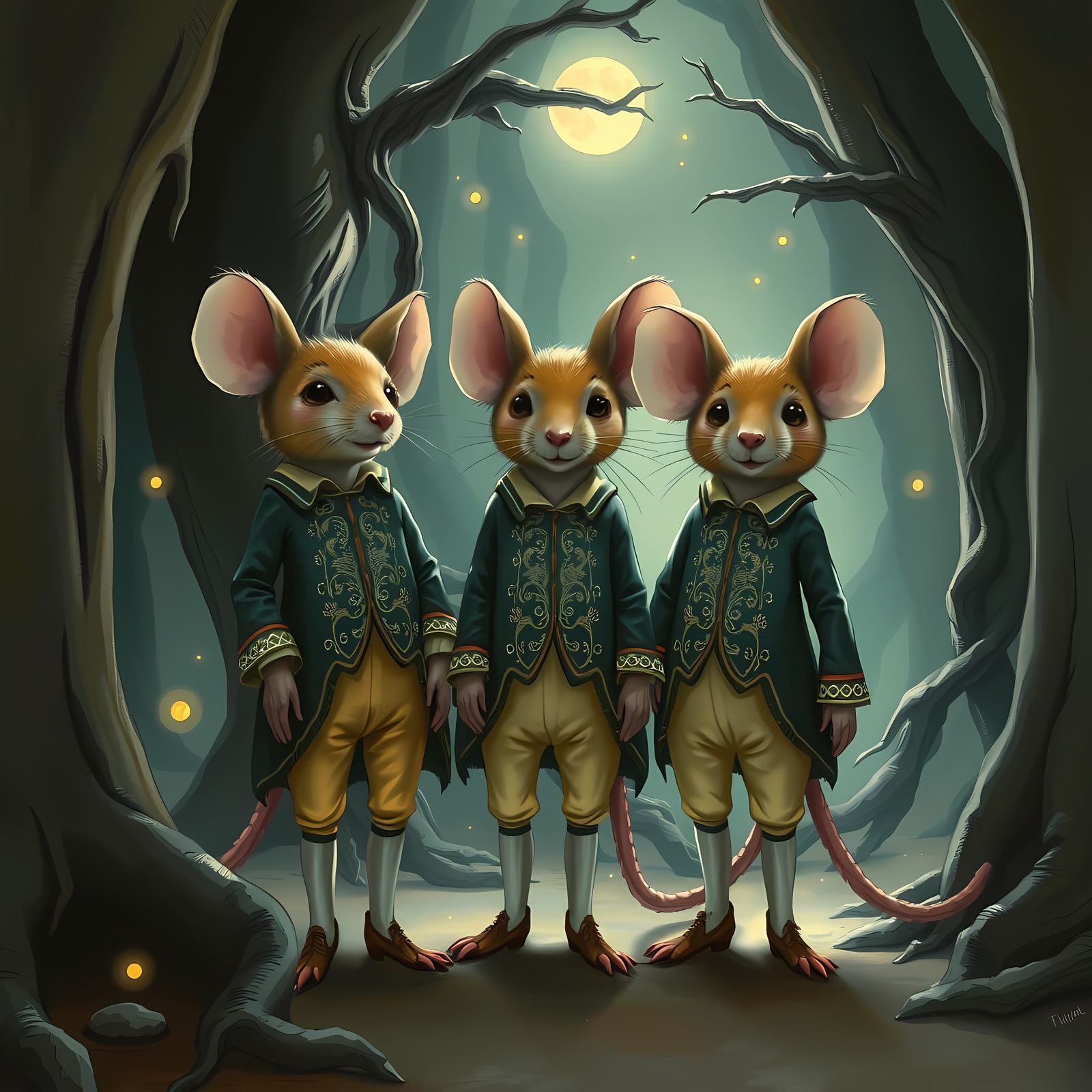 Three Regal Mice - Three Regal Mice