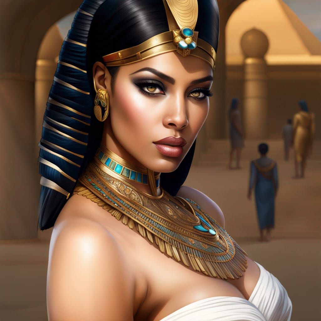 Can queen cleo come out and play? - AI Generated Artwork - NightCafe Creator
