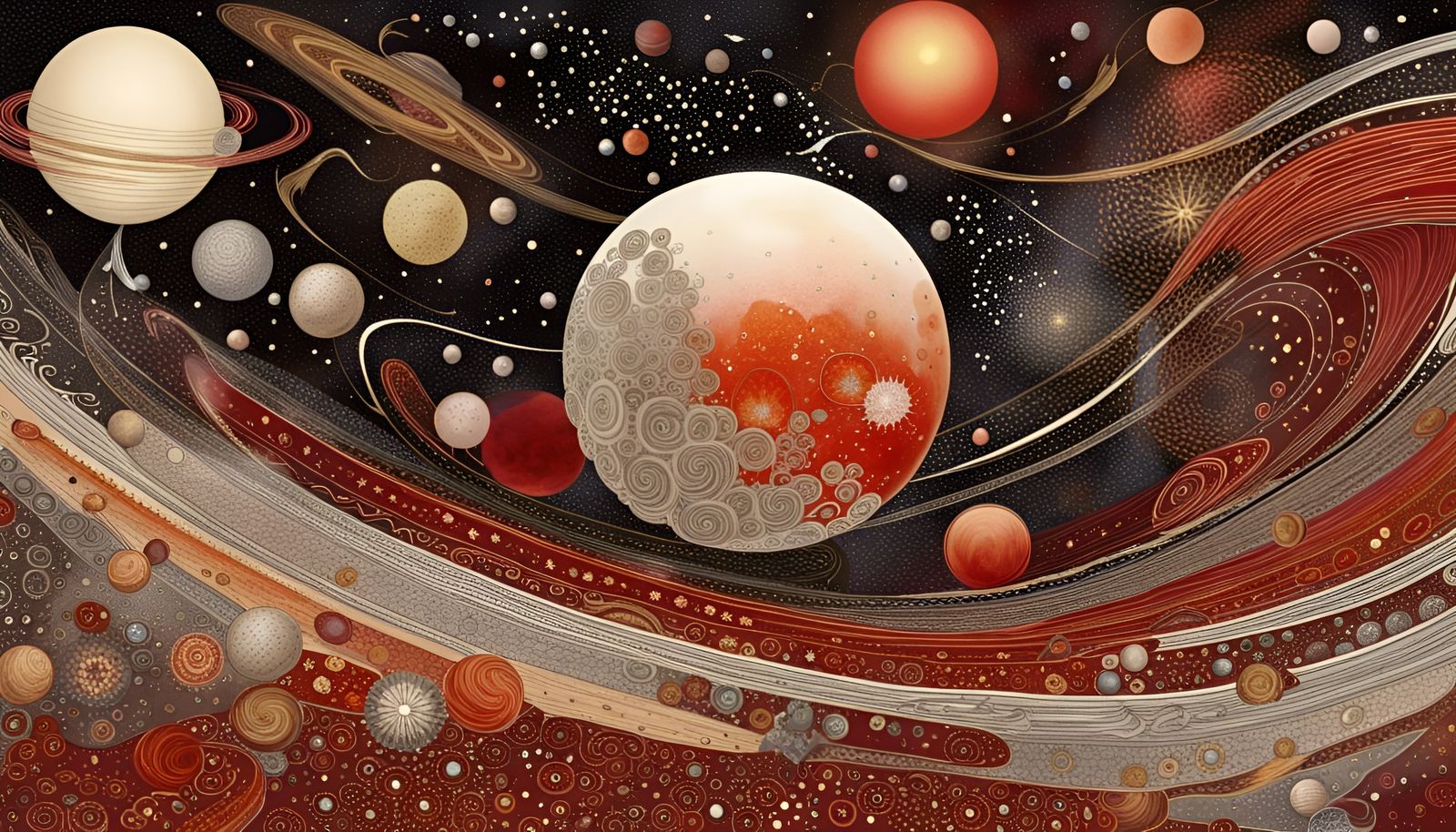 The beauty of space - AI Generated Artwork - NightCafe Creator