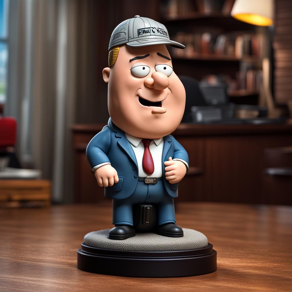 Family Guy funny bobblehead - AI Generated Artwork - NightCafe Creator