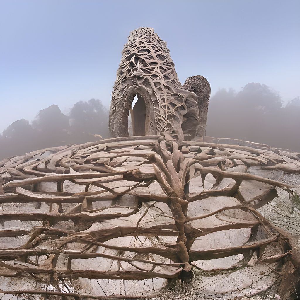 Nature art sculpture - AI Generated Artwork - NightCafe Creator