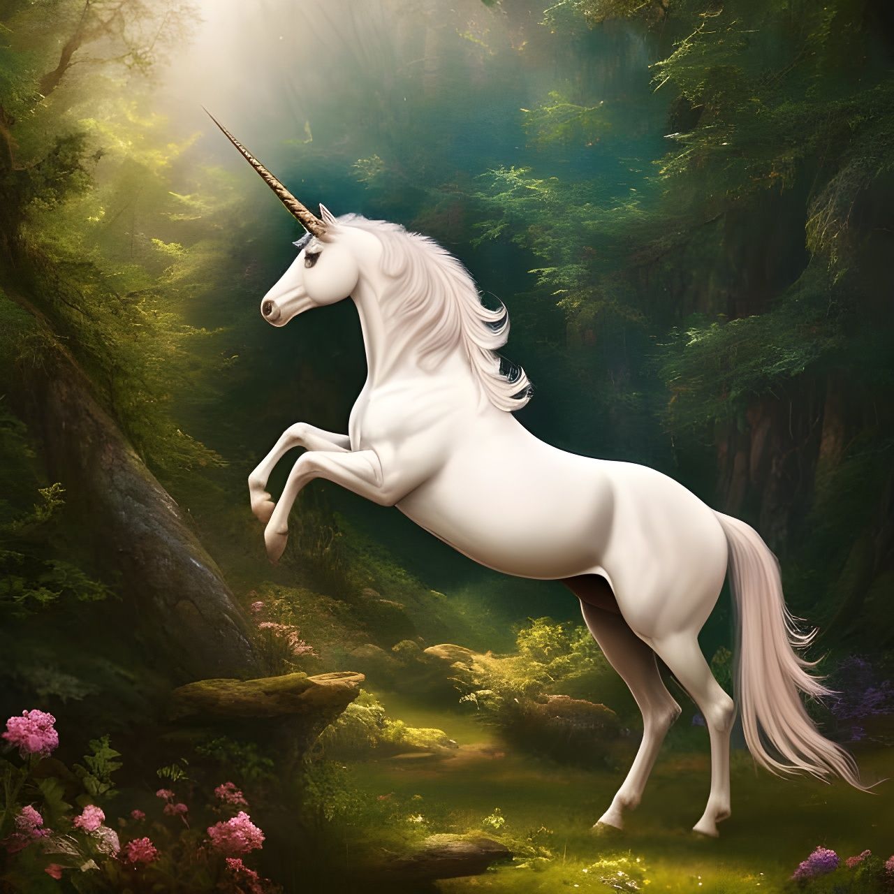 Unicorn - AI Generated Artwork - NightCafe Creator
